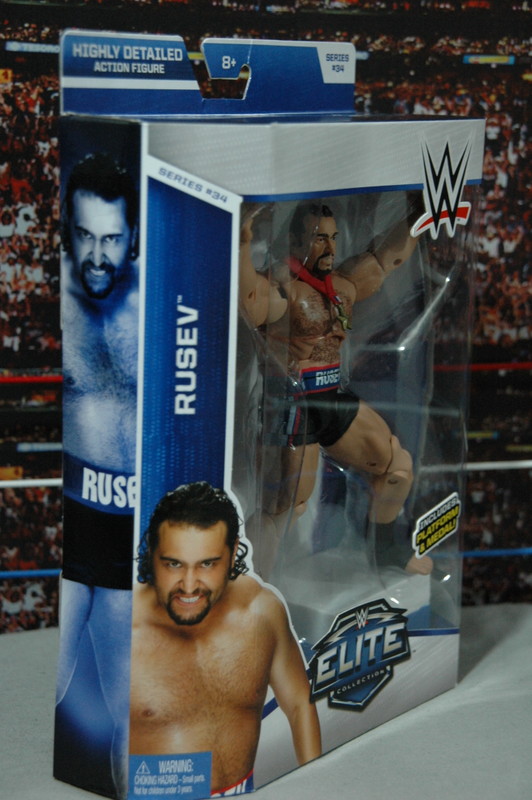WWE Elite 34 Rusev figure review - Lyles Movie Files