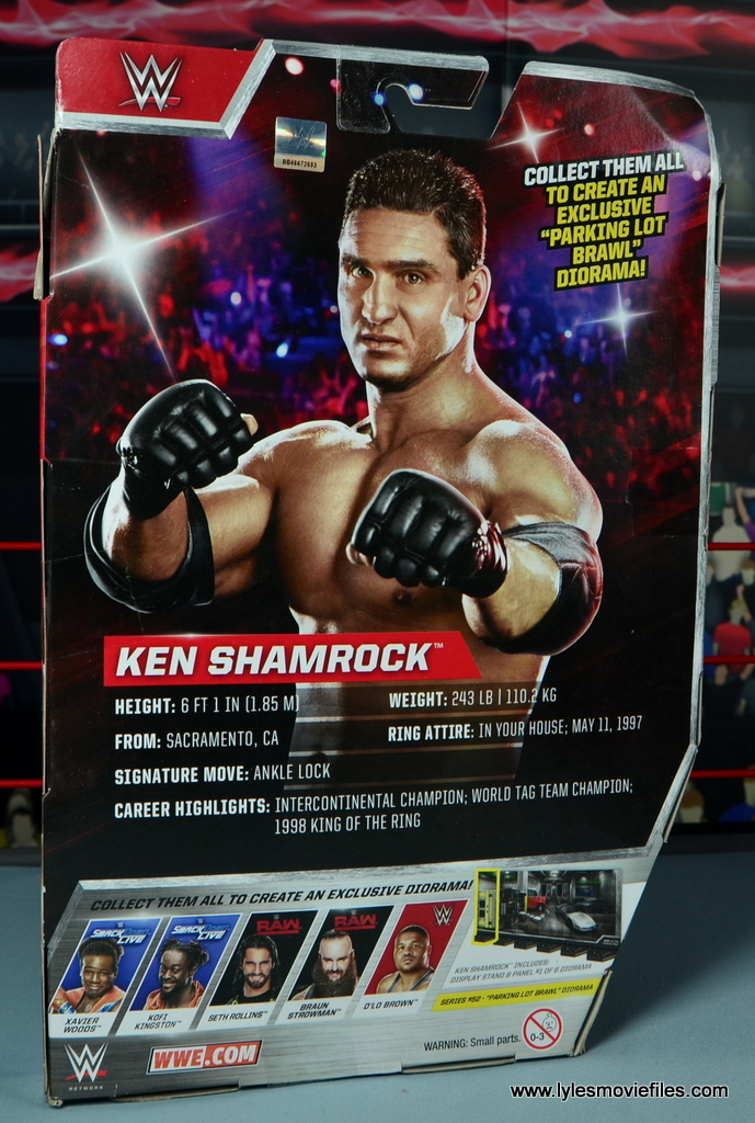 WWE Elite Ken Shamrock figure review - Lyles Movie Files