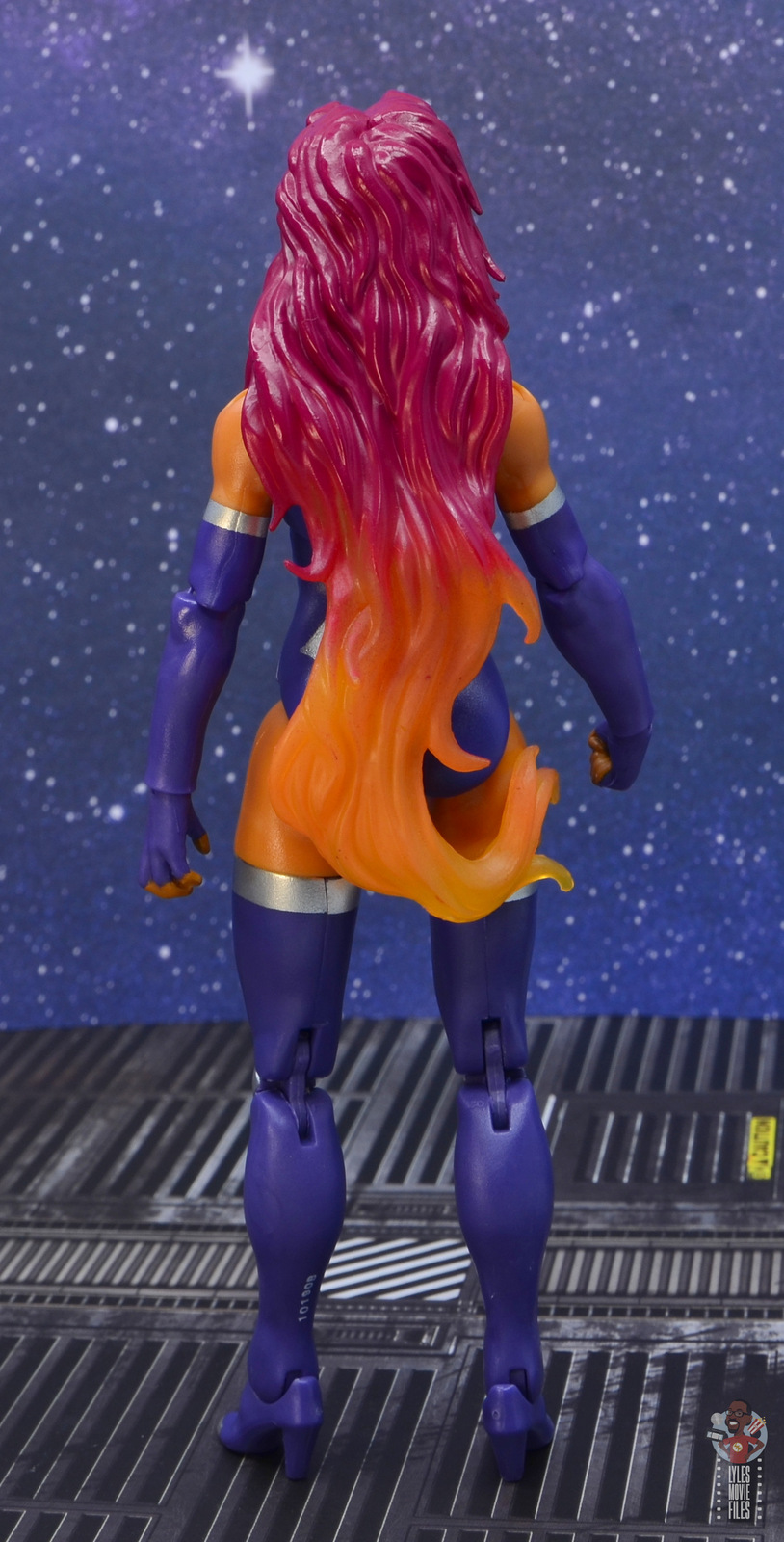 DC Multiverse Starfire figure review – Collect and Connect Ninja Batman ...