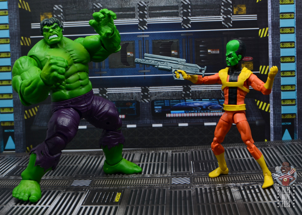 Marvel Legends Leader figure review - BAF Abomination wave