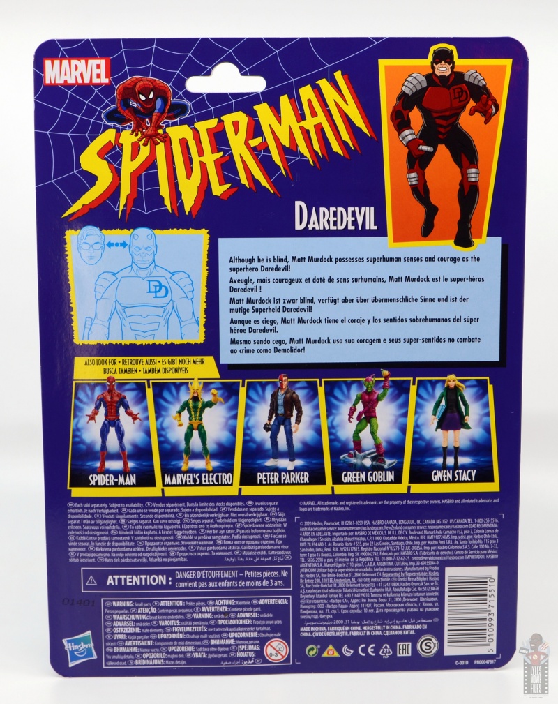 Marvel Legends Retro Collection Daredevil figure review | Lyles Movie Files