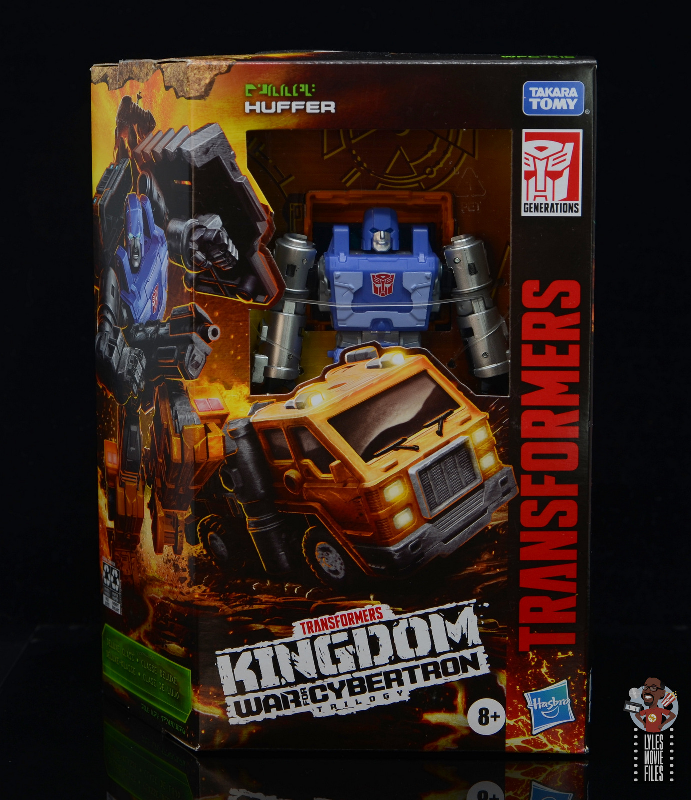 Transformers Kingdom War for Cybertron Huffer figure review