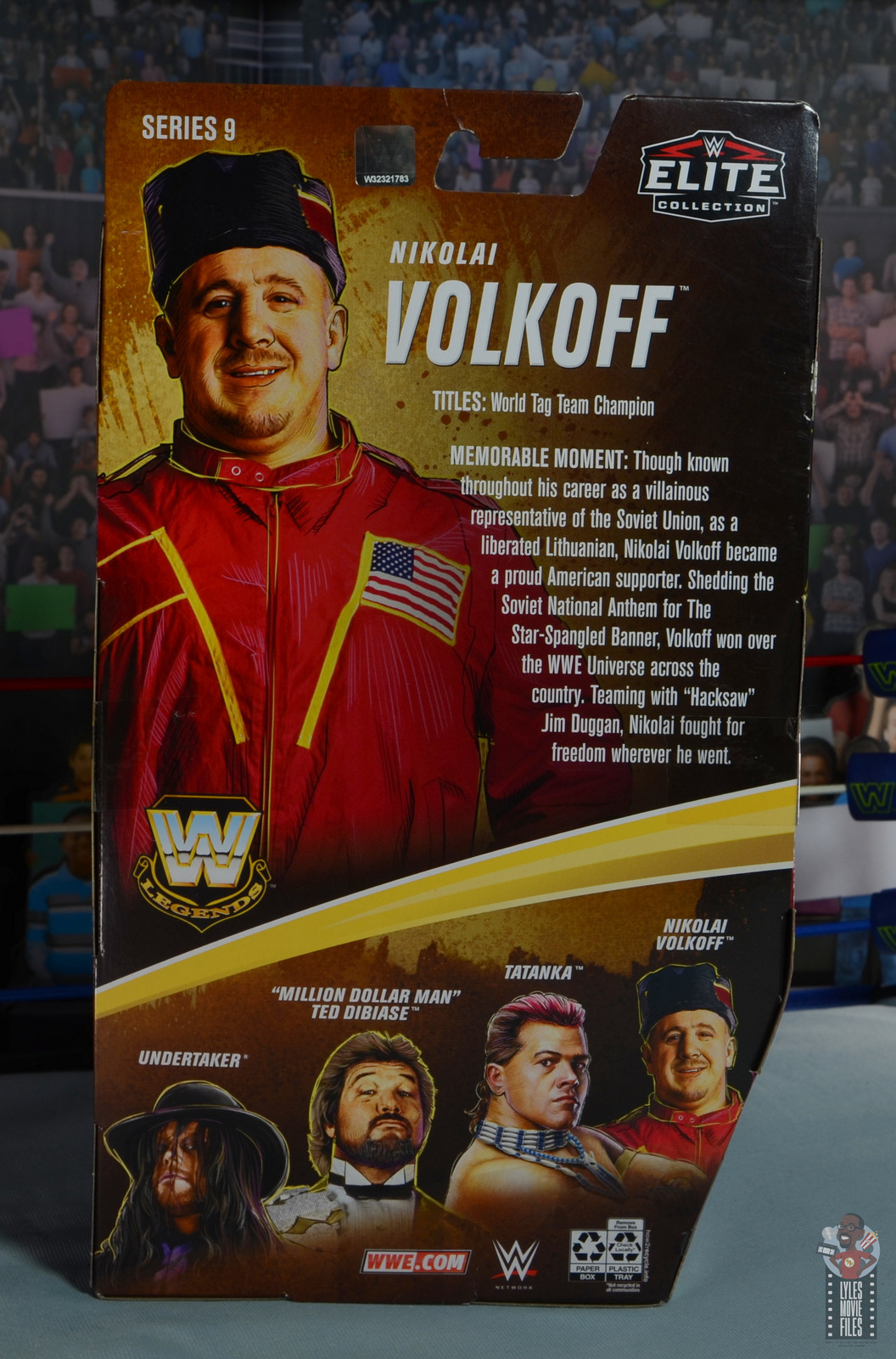 WWE Legends Series 9 Nikolai Volkoff figure review - Lyles Movie Files
