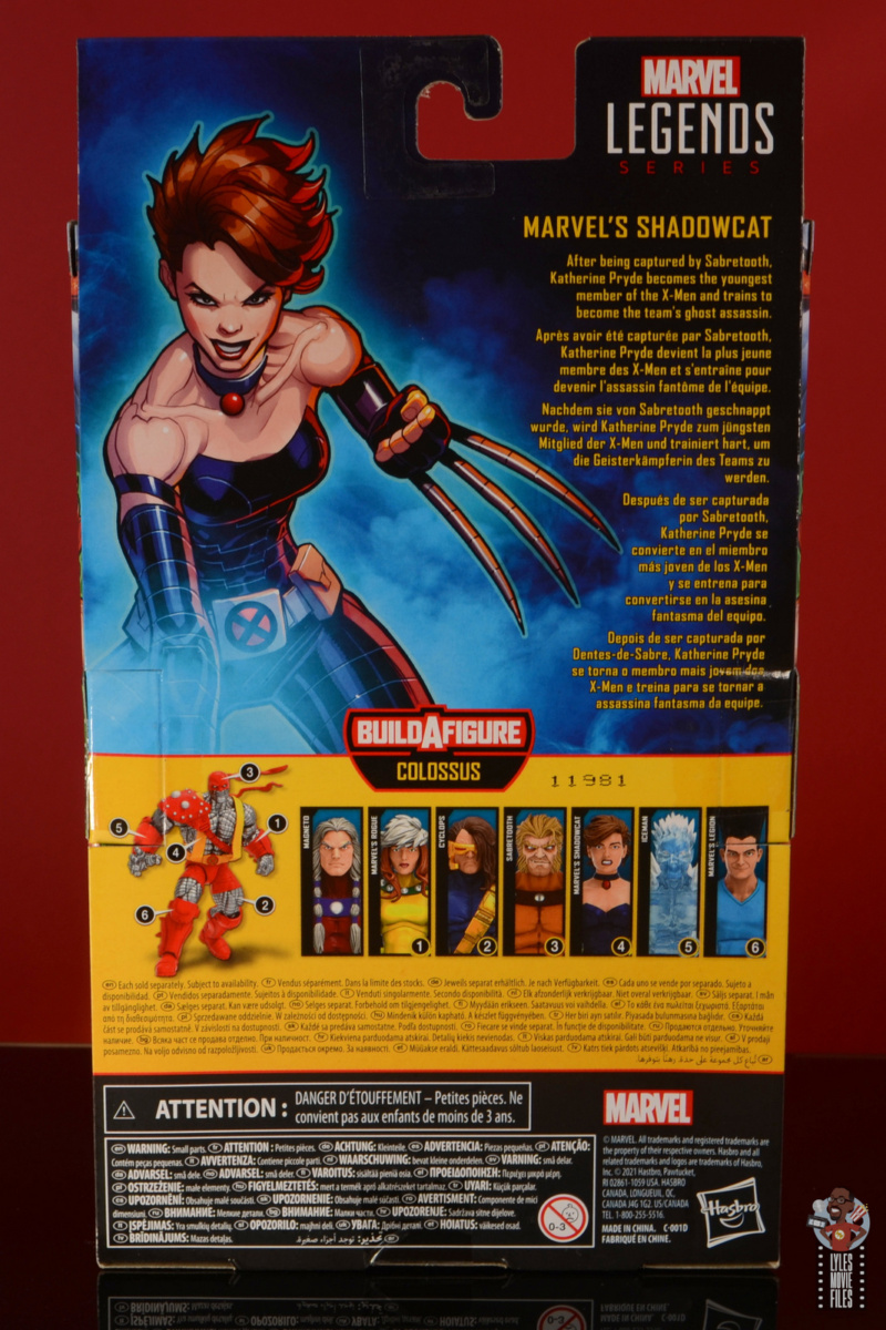 Marvel Legends Age of Apocalypse Shadowcat review – BAF Colossus wave ...