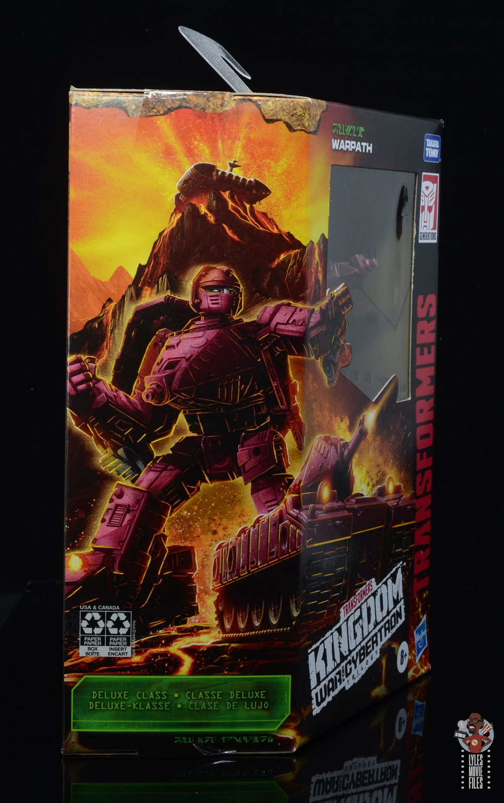 Transformers War for Cybertron Kingdom Warpath review - Lyles Movie Files