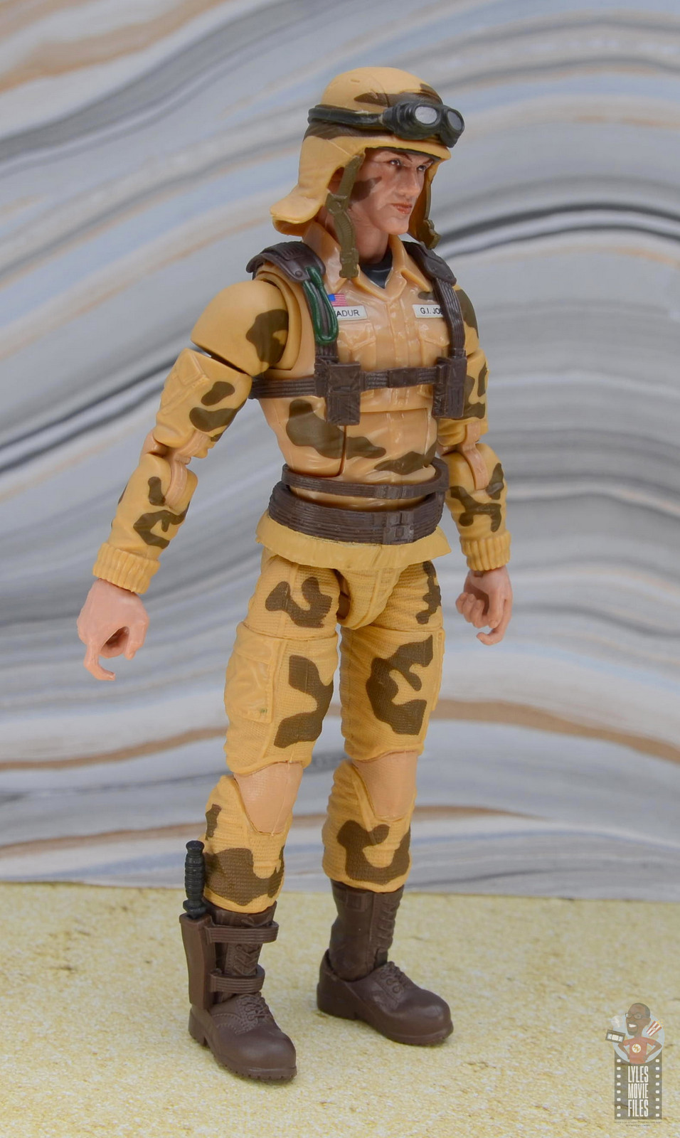 G.I. Joe Classified Series Dusty figure review No. 49