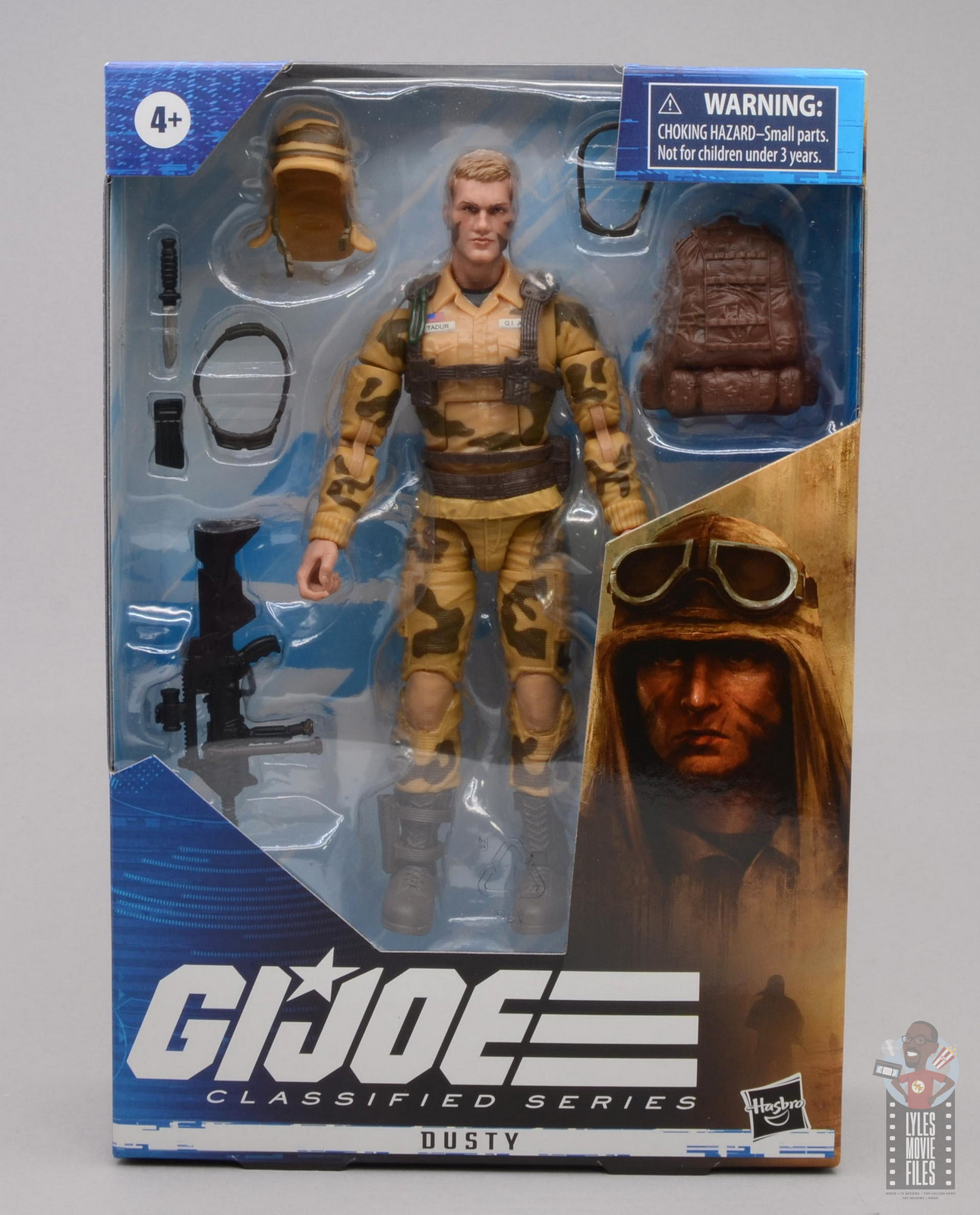 G.I. Joe Classified Series Dusty figure review No. 49