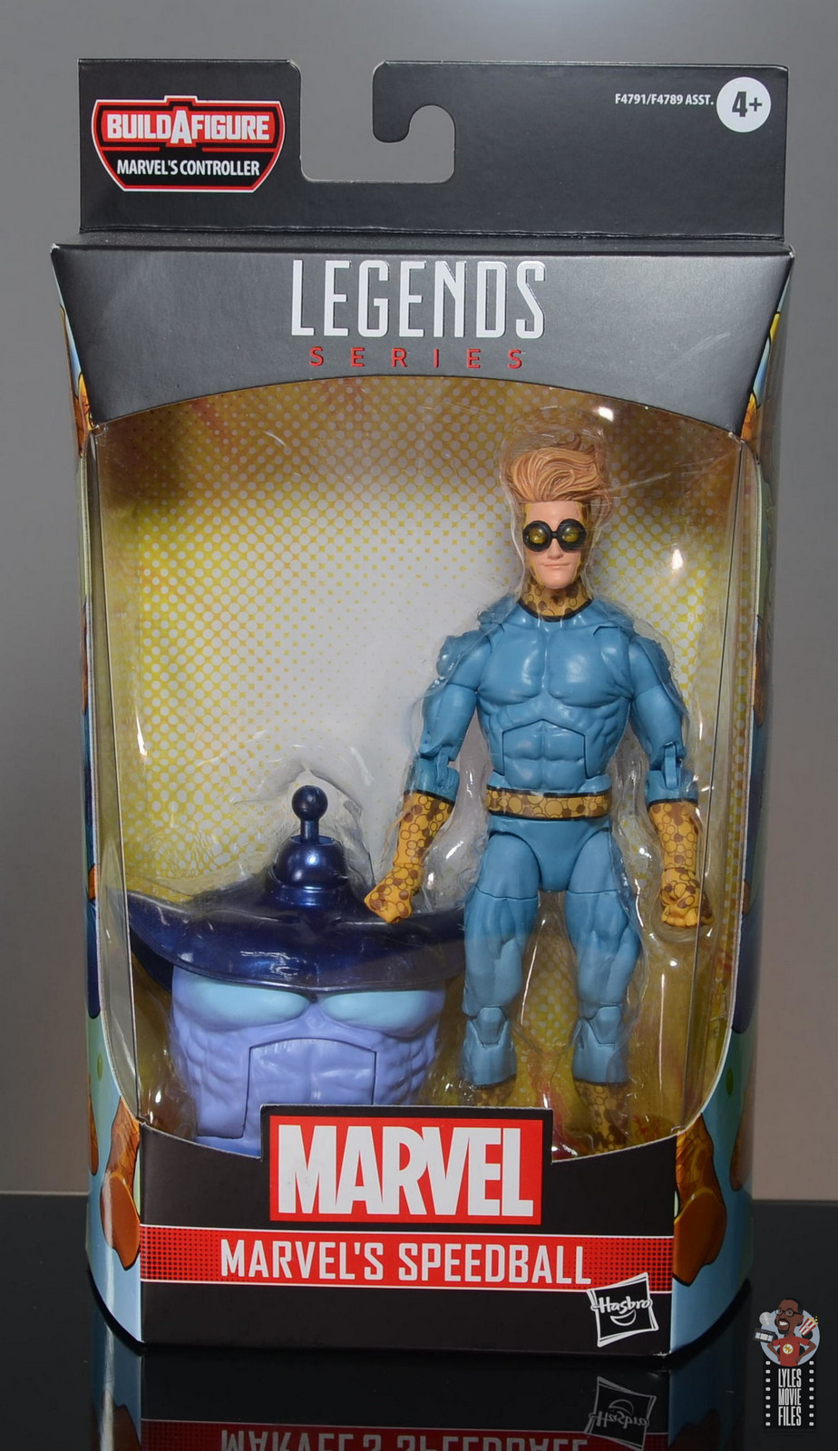 Marvel Legends Speedball review - BAF Controller wave - Lyles Movie Files
